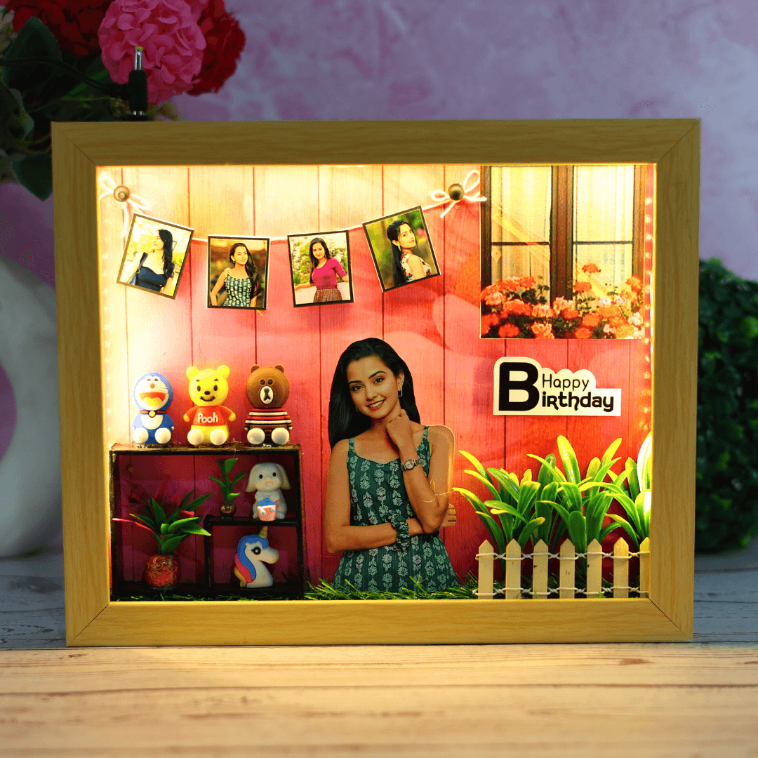 Adorable Birthday Miniature Frame – Loving Crafts