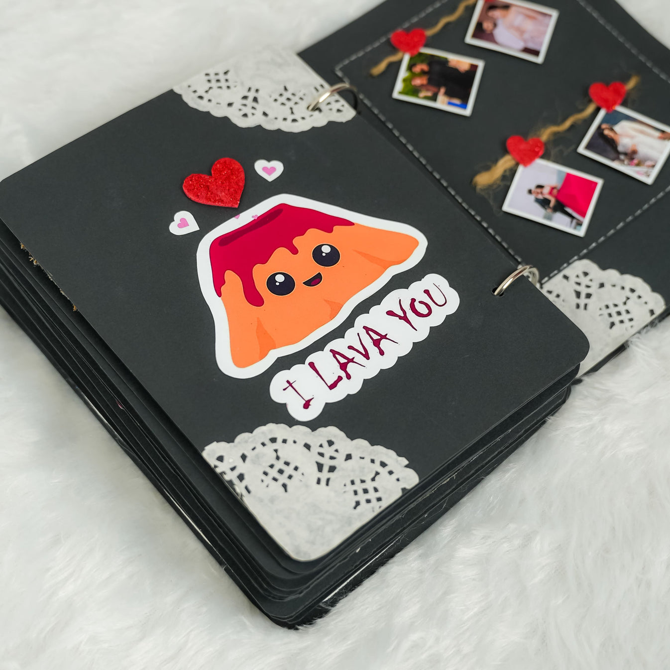 The Magical Fire Album - Premium LED Photo Album | Loving Crafts
